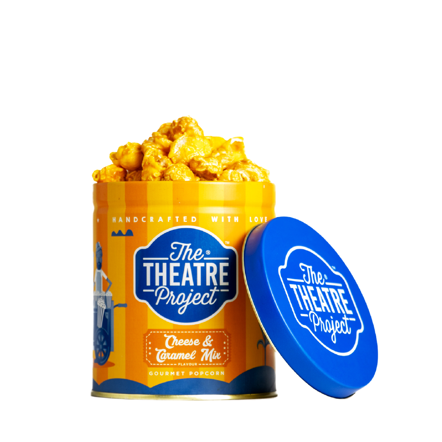 The Theatre Project Cheese & Caramel Popcorn - 88 gms – Veeha Foods