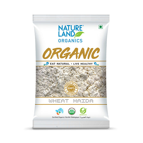 Natureland Organic Wheat Maida - 500 gms - Veeha Foods