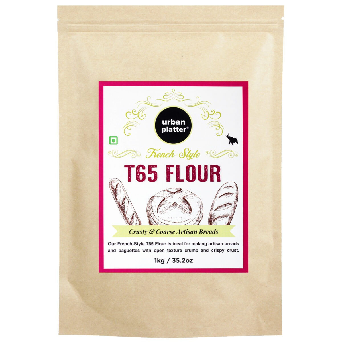 Urban Platter French Style T65 Flour - 1 kg – Veeha Foods