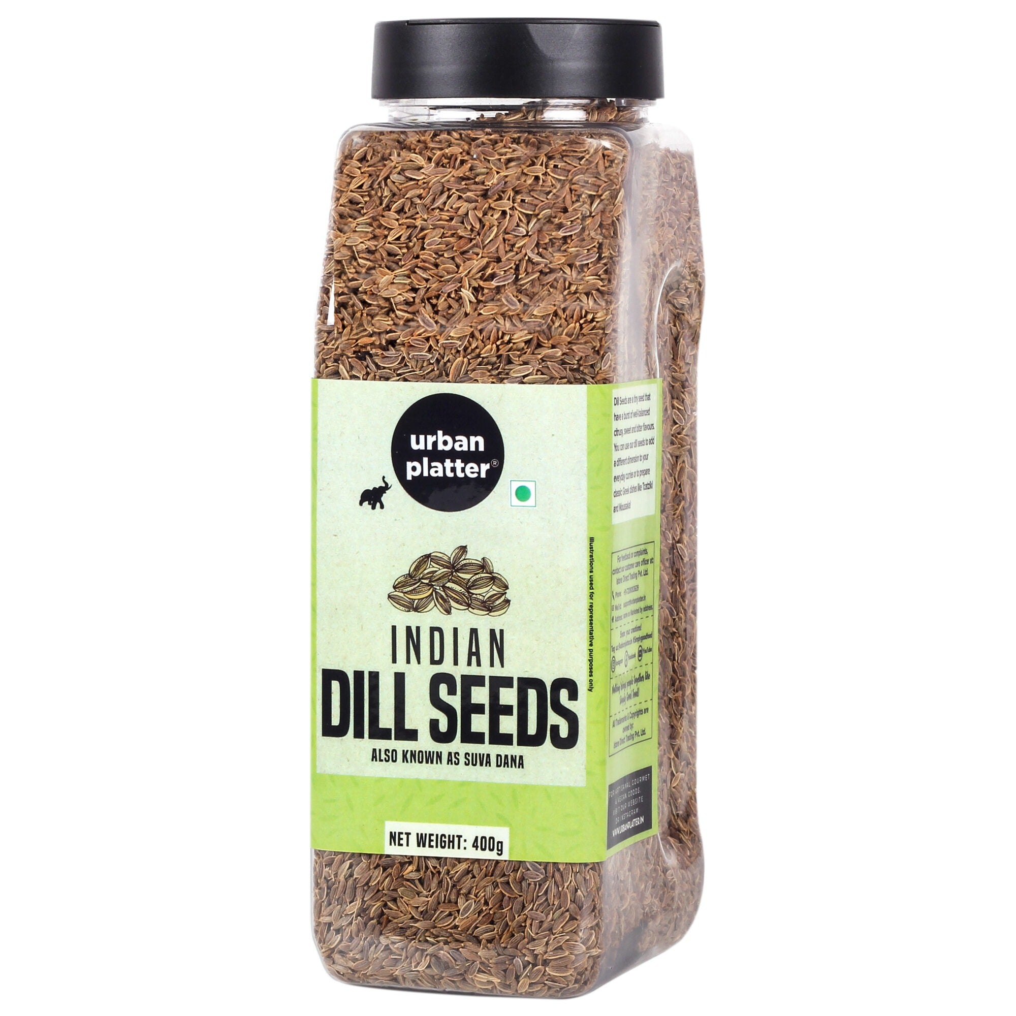 Urban Platter Indian Suva (Dill) Seeds - 400 gms - Veeha Foods