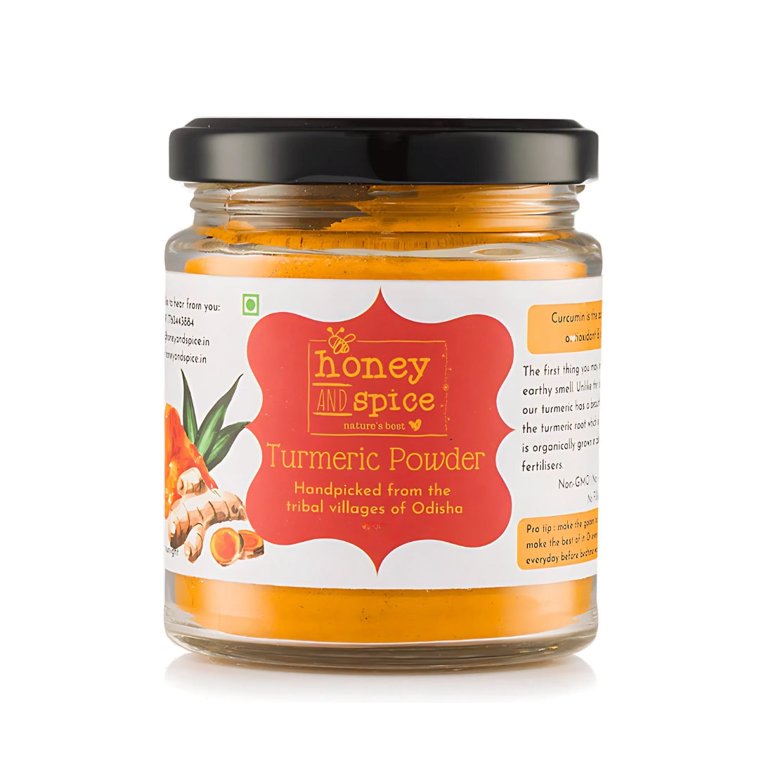 Honey and Spice High Curcumin Turmeric Powder - Veeha Foods