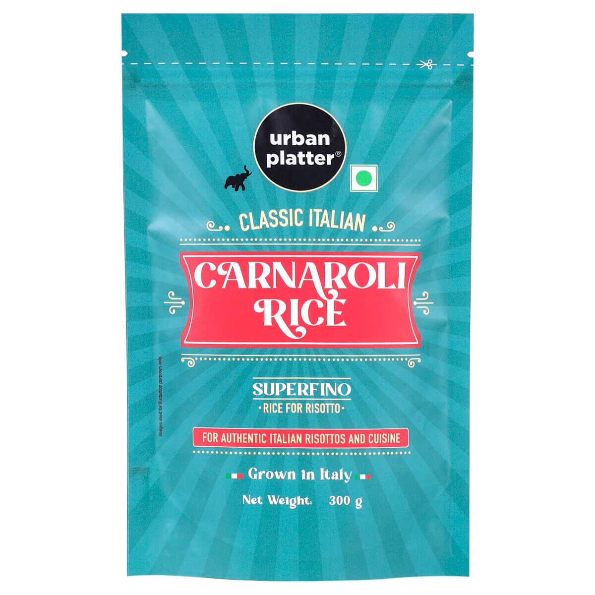 Urban Platter Classic Italian Carnaroli Rice - 300 gms – Veeha Foods