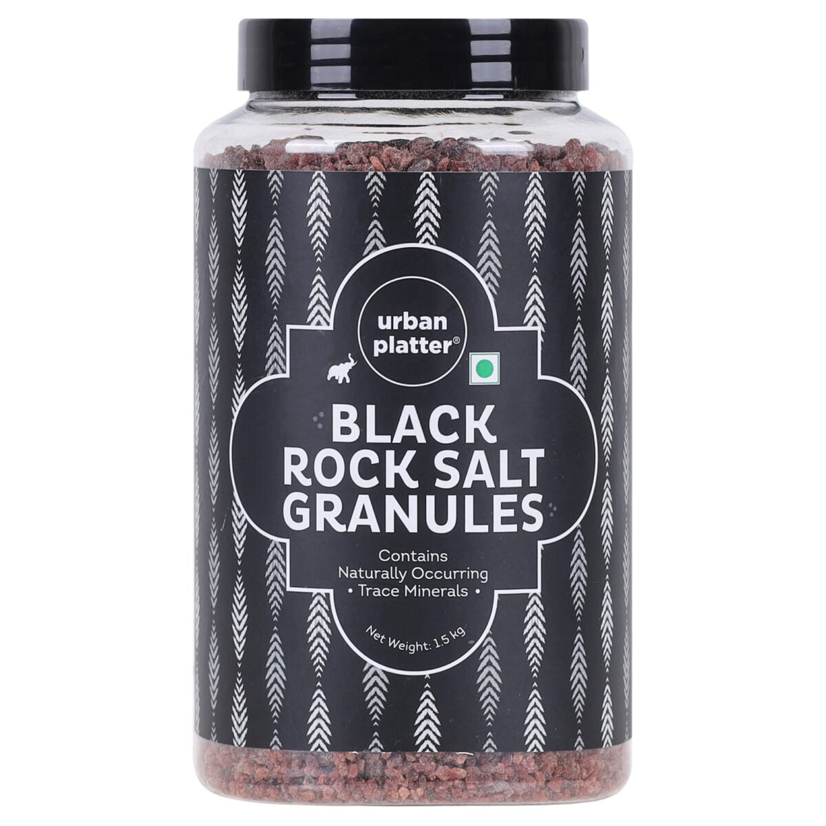 Urban Platter Black Rock Salt Granules - 1.5 kg – Veeha Foods