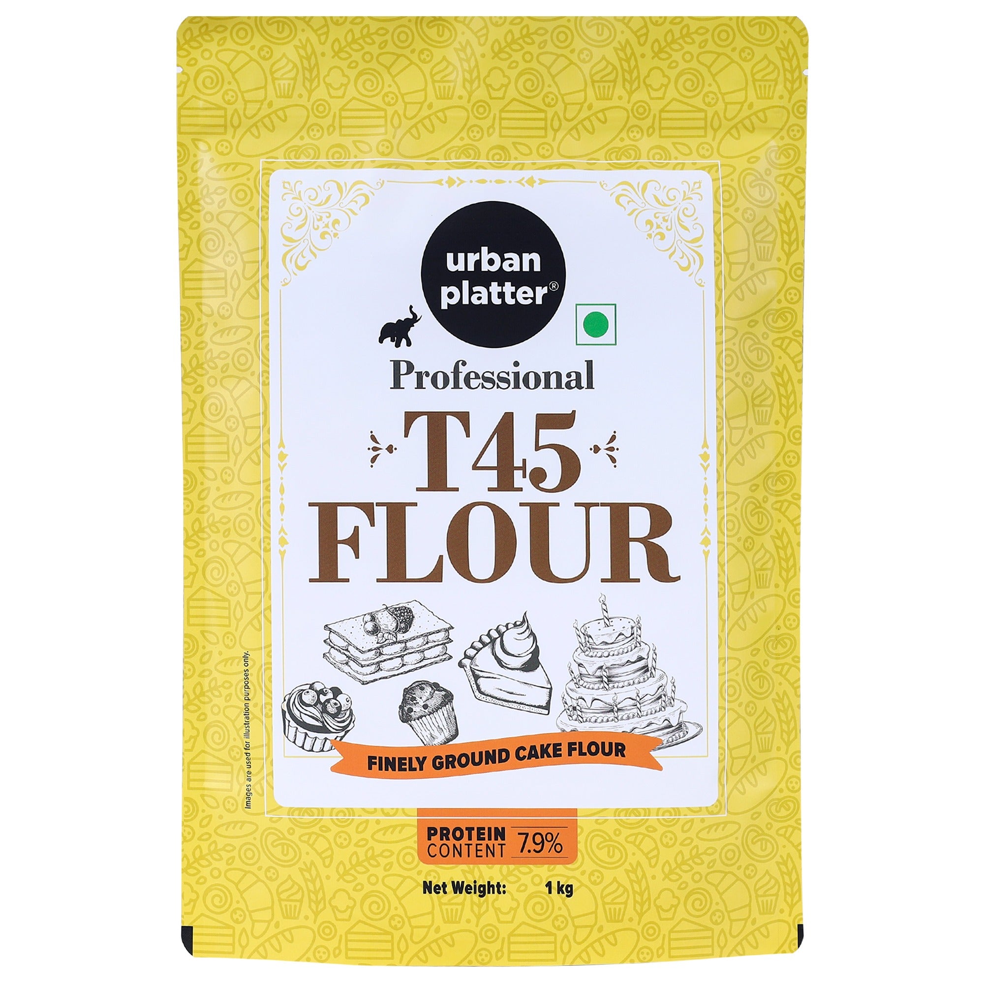 Urban Platter French Style T45 Flour - 1 kg – Veeha Foods