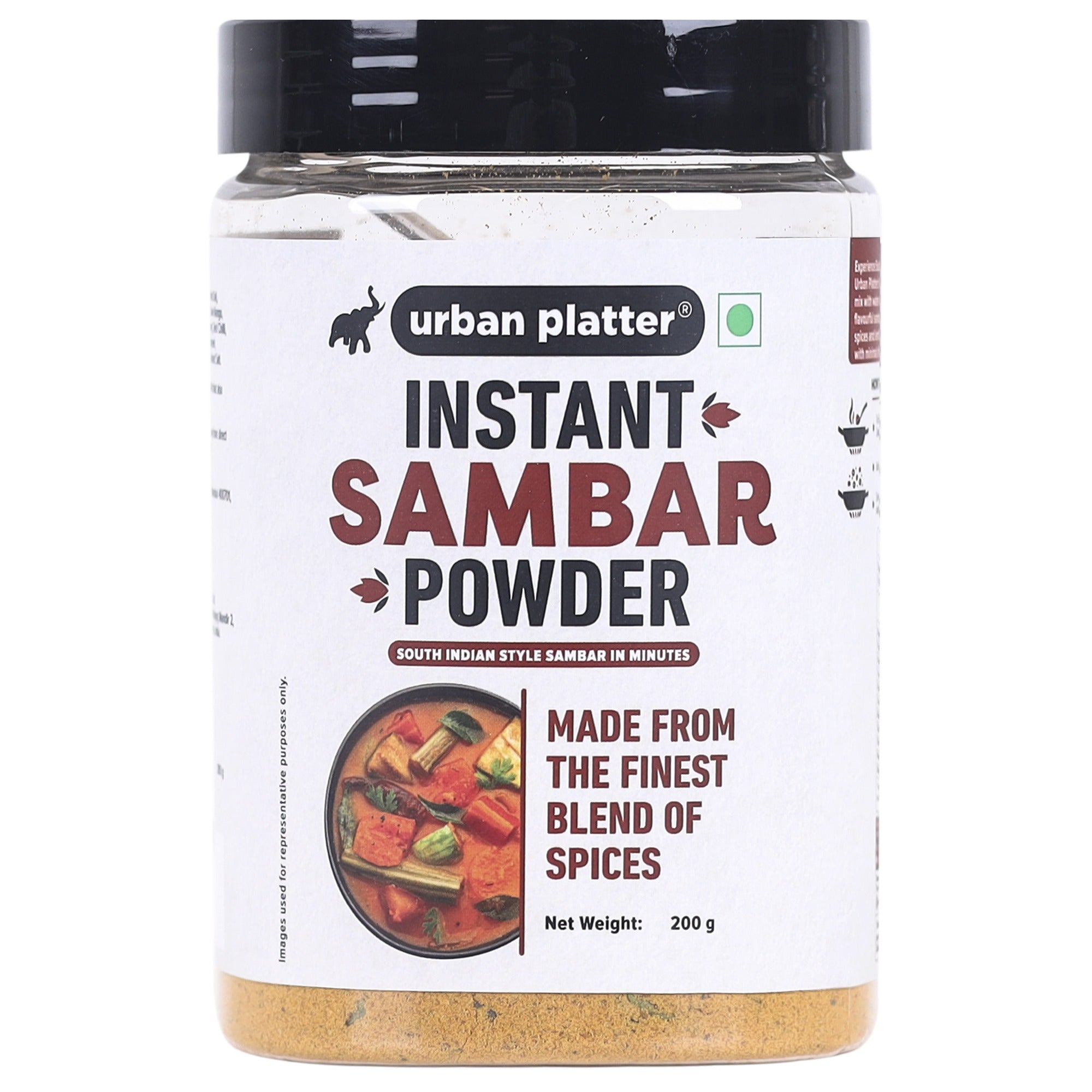 Urban Platter South Indian Style Instant Sambar Powder - 200 gms ...