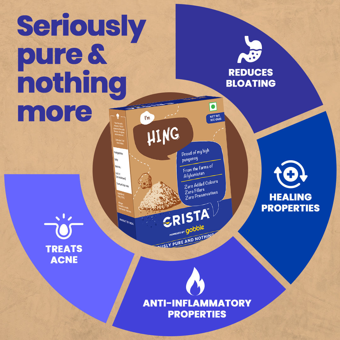 Crista Hing - 100 gms - Veeha Foods
