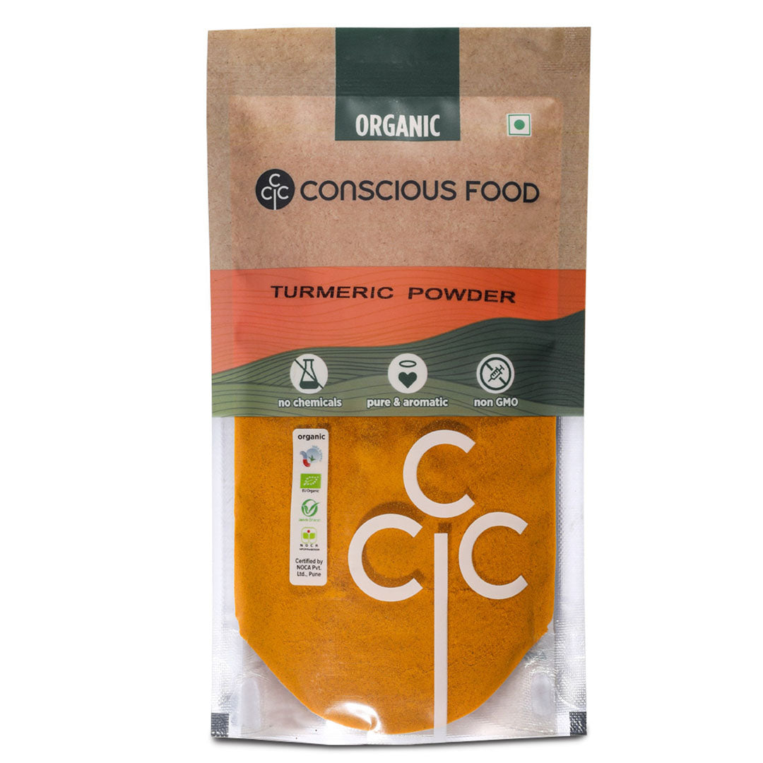 Conscious Food Haldi / Turmeric Powder - 200 gms – Veeha Foods