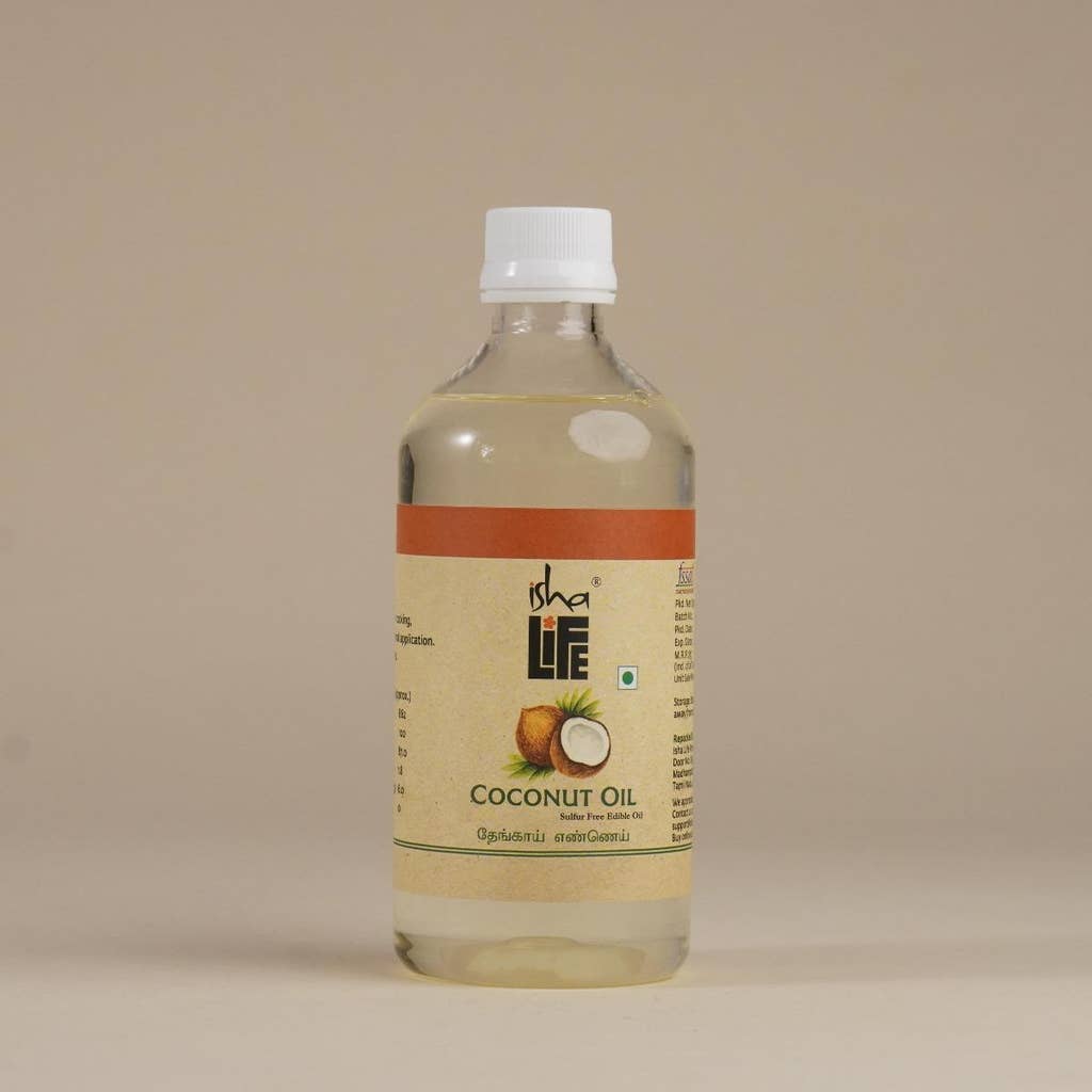 Isha Life Coconut Oil - 500 ml - Veeha Foods