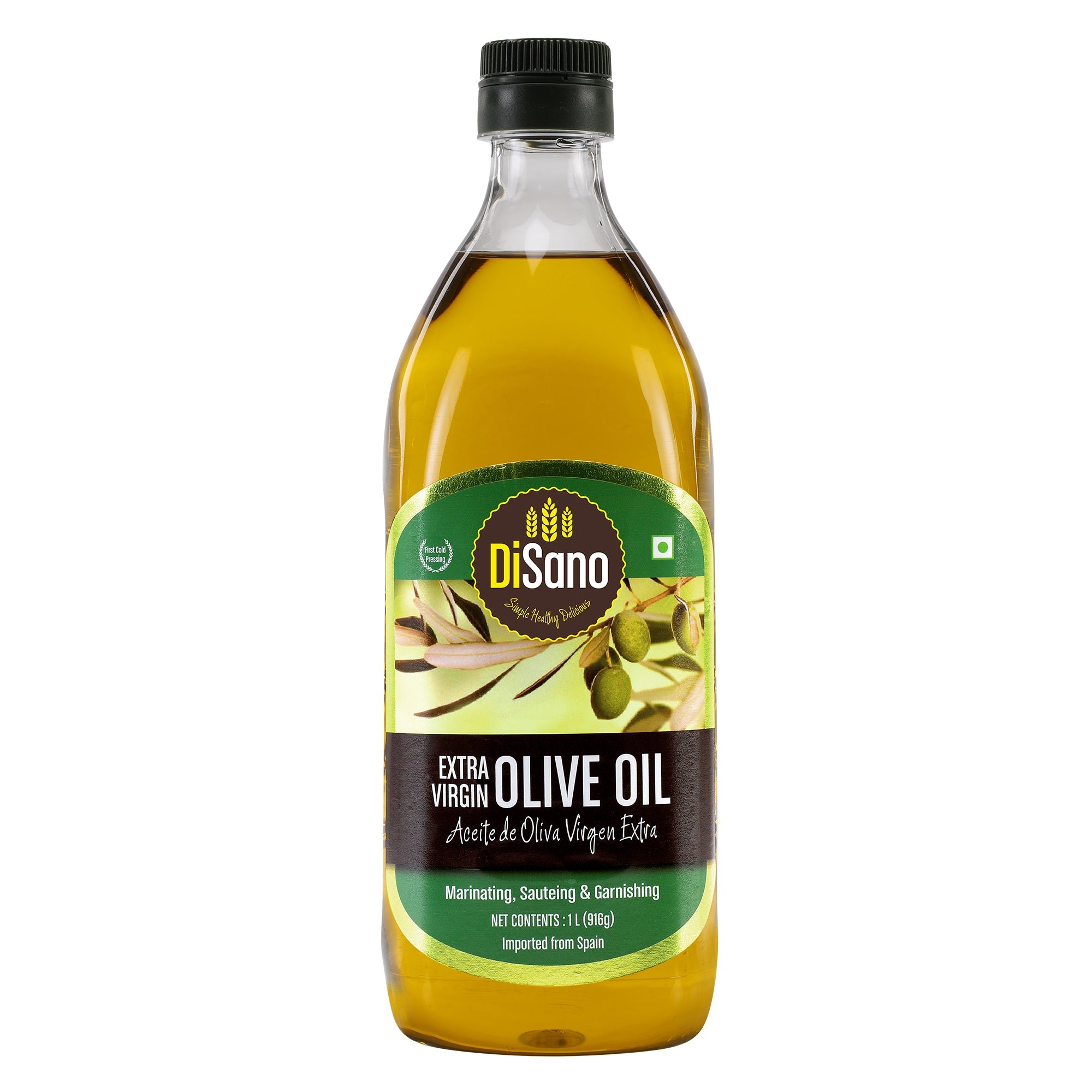 DiSano Extra Virgin Olive Oil First Cold Pressed - 1 L - Veeha Foods