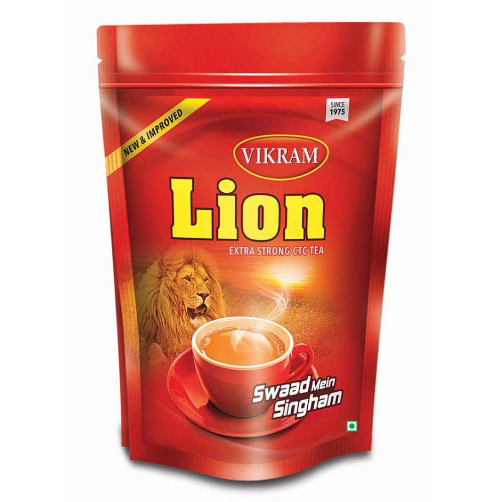 Vikram Lion Tea - 1 kg Pouch - Veeha Foods