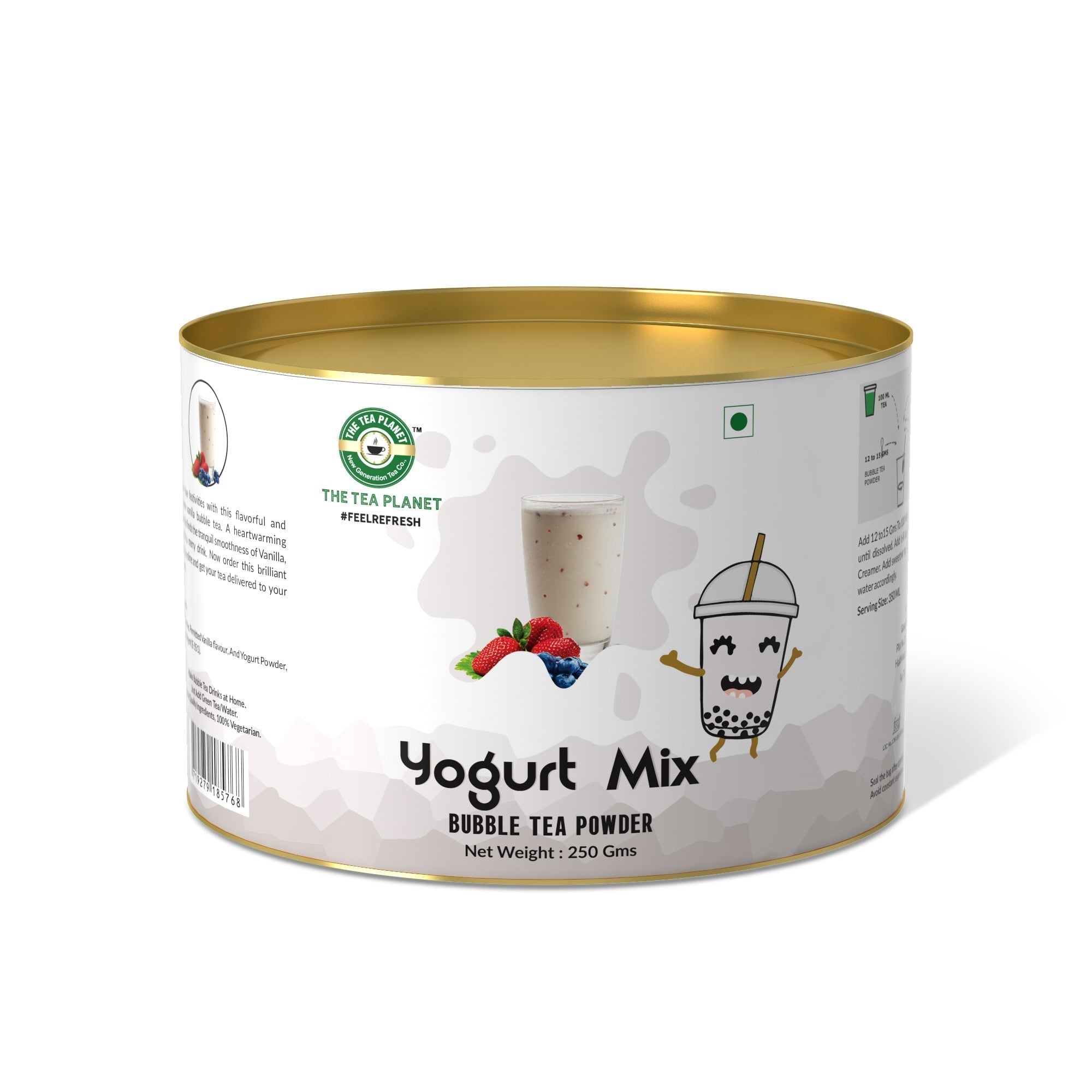 The Tea Planet Yogurt Mix Bubble Tea Premix - Veeha Foods