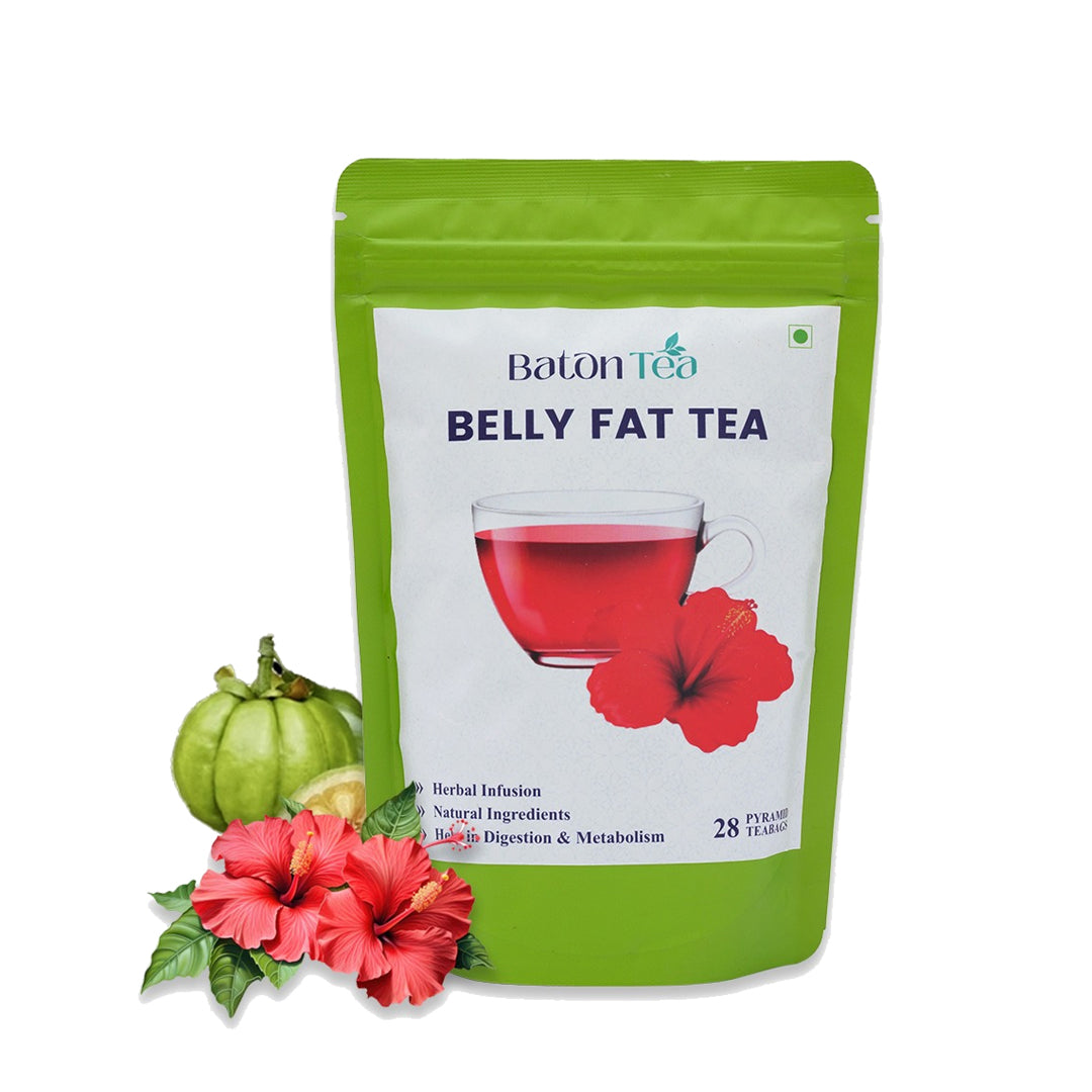 Baton Tea Belly Fat Tea - 28 Tea Bags - Veeha Foods