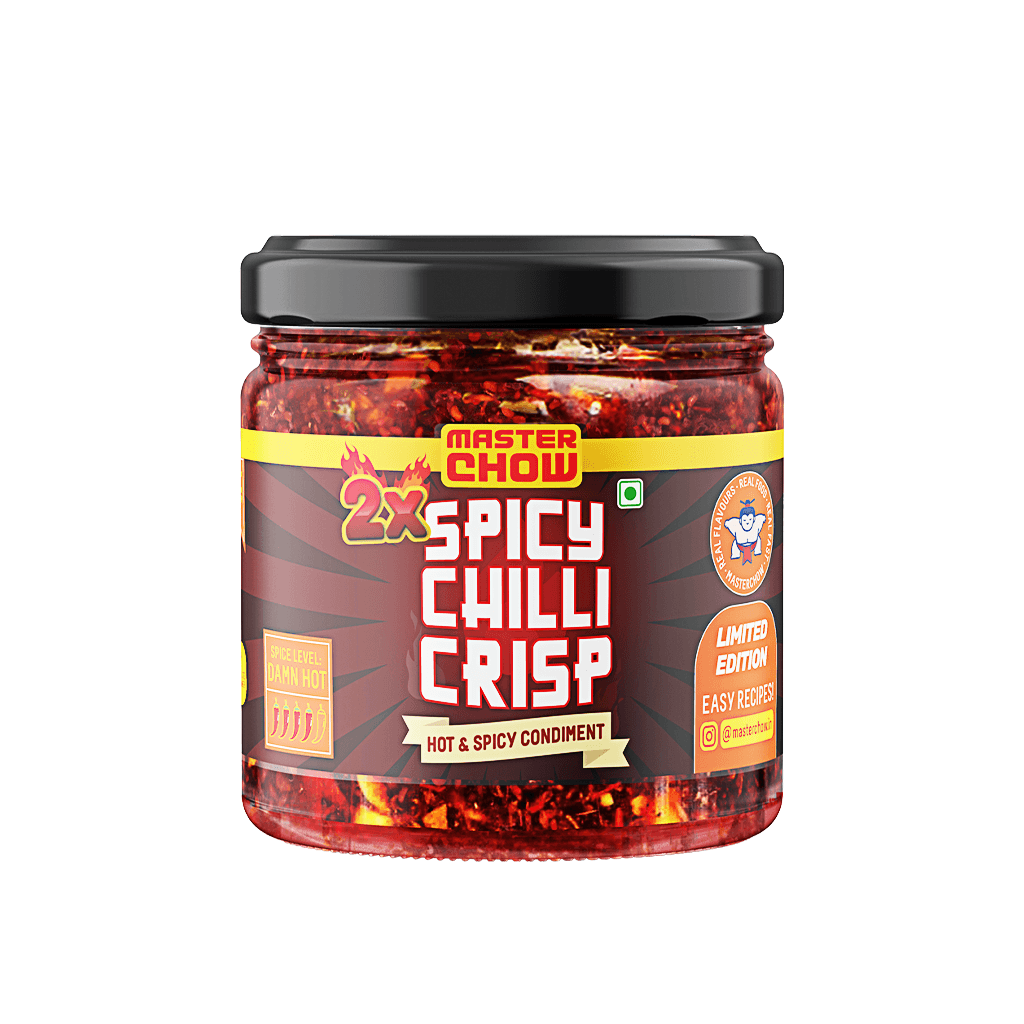 Master Chow 2X Spicy Chilli Crisp - 170 gms - Veeha Foods