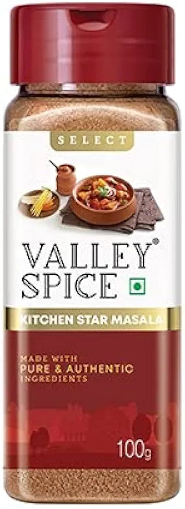 Valley Spice Select Kitchen Star Masala 100 gms (Pack of 2) - Veeha Foods