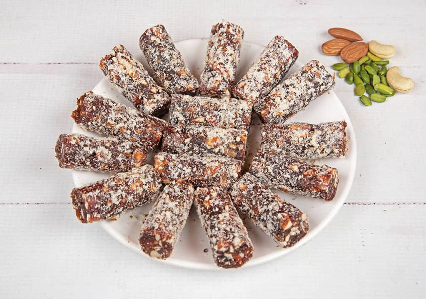 Minerva Sweets Dry Fruit Roll - Veeha Foods