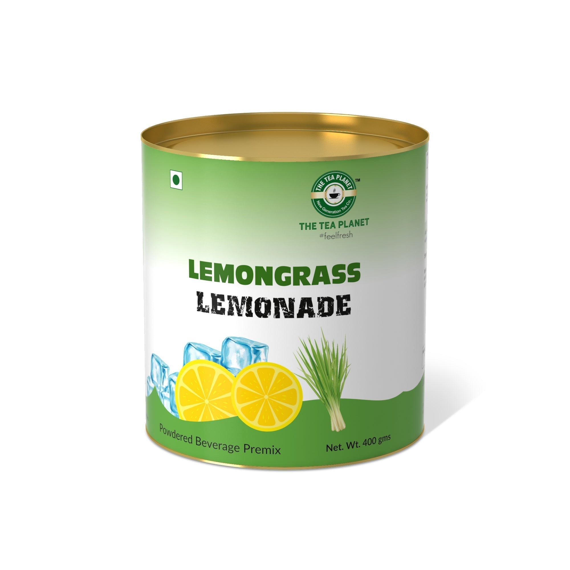 The Tea Planet Lemongrass Lemonade Premix - 400 gms - Veeha Foods