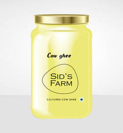 Sid's Farm Cow Ghee - 350 gms – Veeha Foods