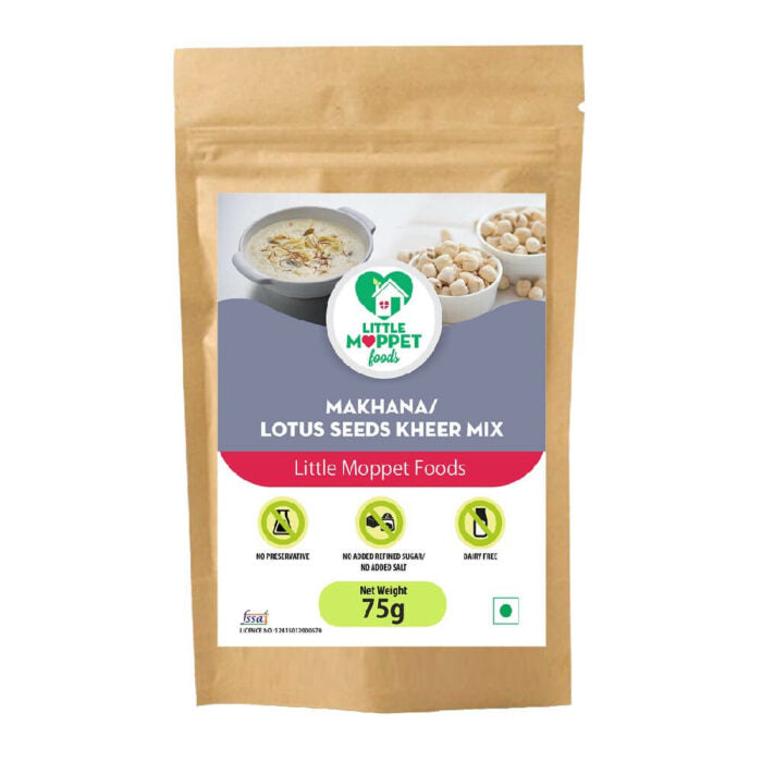My Little Moppet Makhana Kheer Mix|Lotus Seeds Kheer Mix - 75 gms ...
