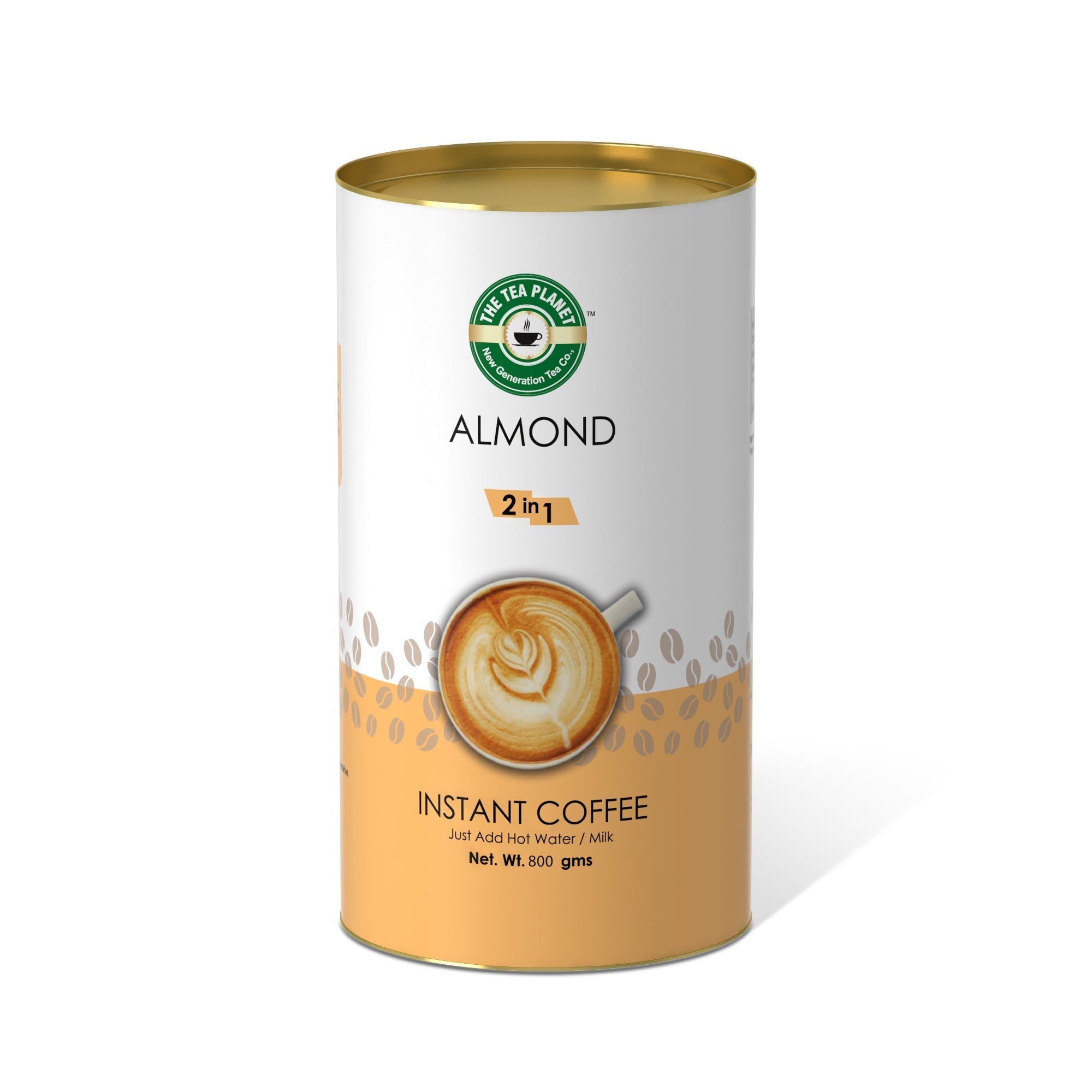 The Tea Planet Almond Instant Coffee Premix (2 in 1) - Veeha Foods