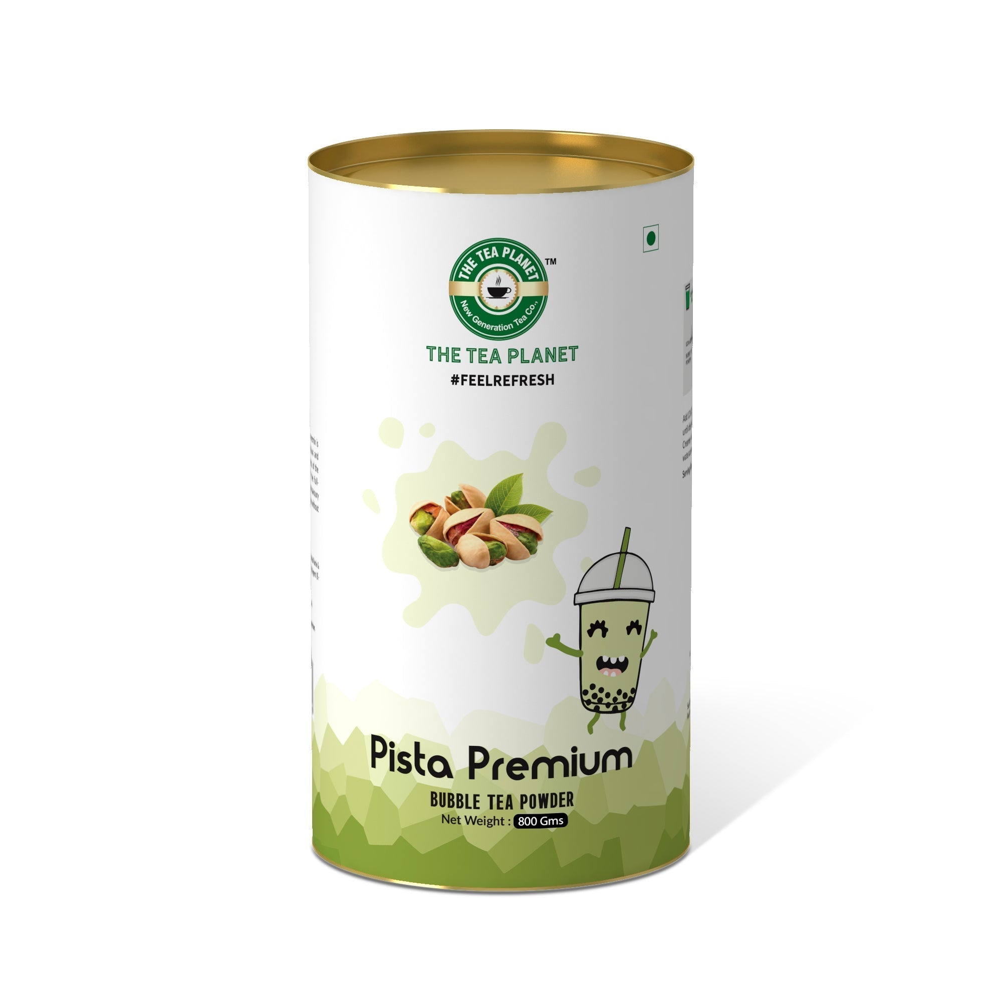 The Tea Planet Pista Bubble Tea Premix – Veeha Foods