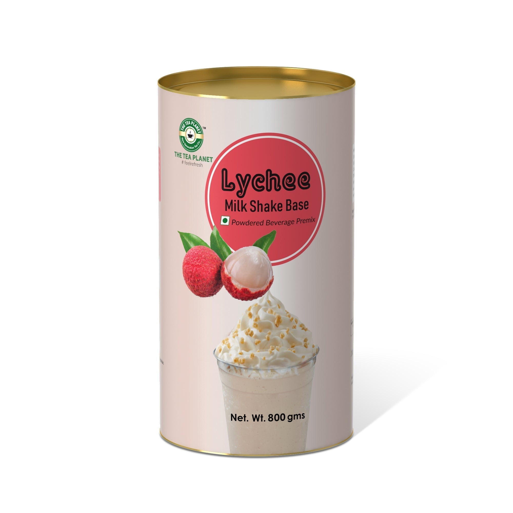 The Tea Planet Lychee Milkshake Mix - Veeha Foods