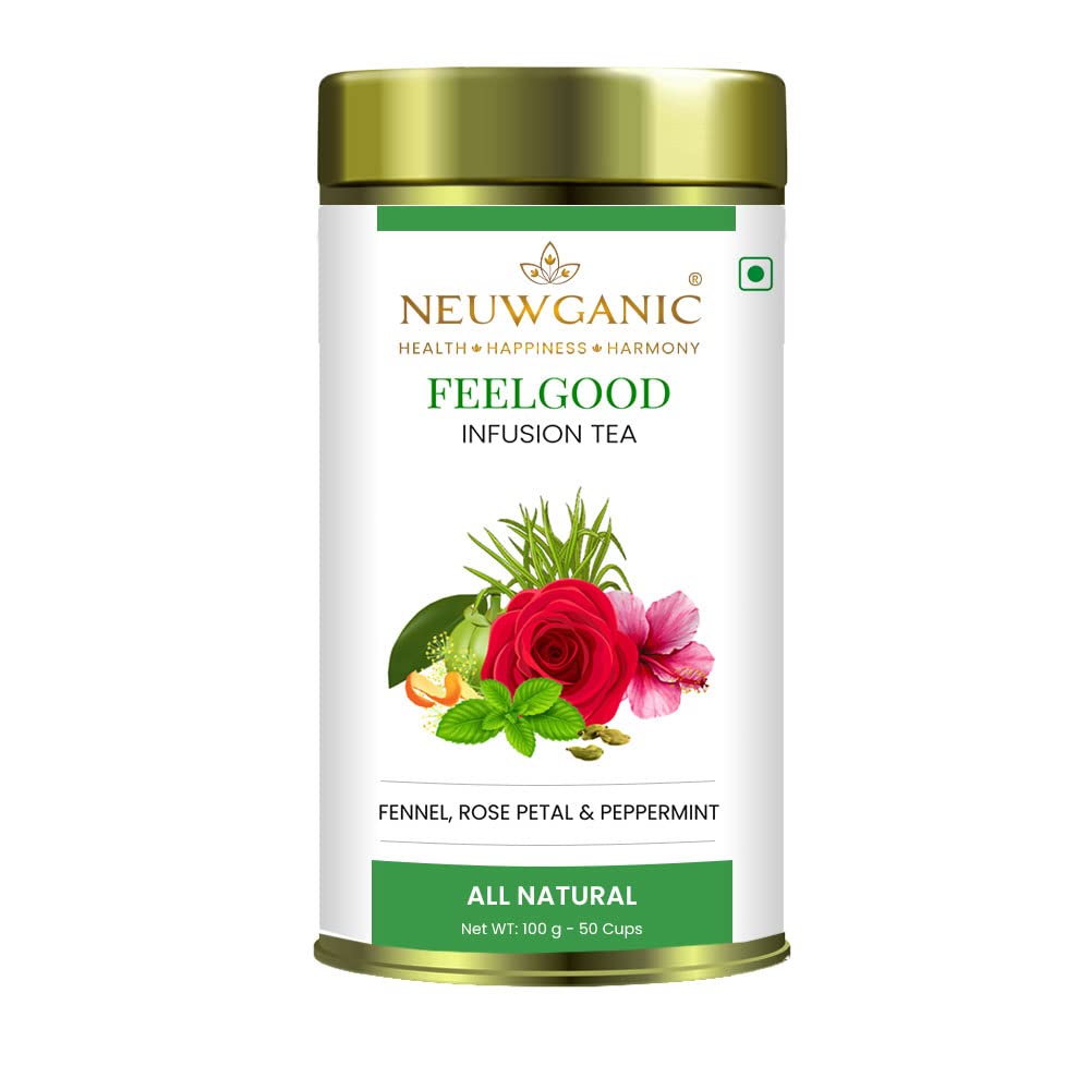 Neuwganic Feel Good Infusion Tea - 100 Grams - Veeha Foods