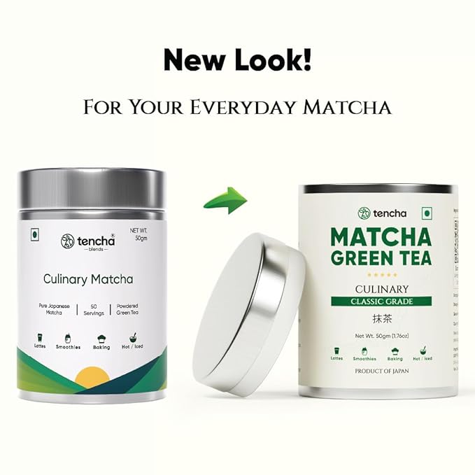 Tencha Culinary Matcha Pure Japanese Matcha Green Tea Powder - 50 gms ...
