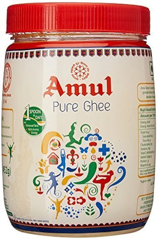 Amul Pure Ghee Bottle - 500 ml - Veeha Foods