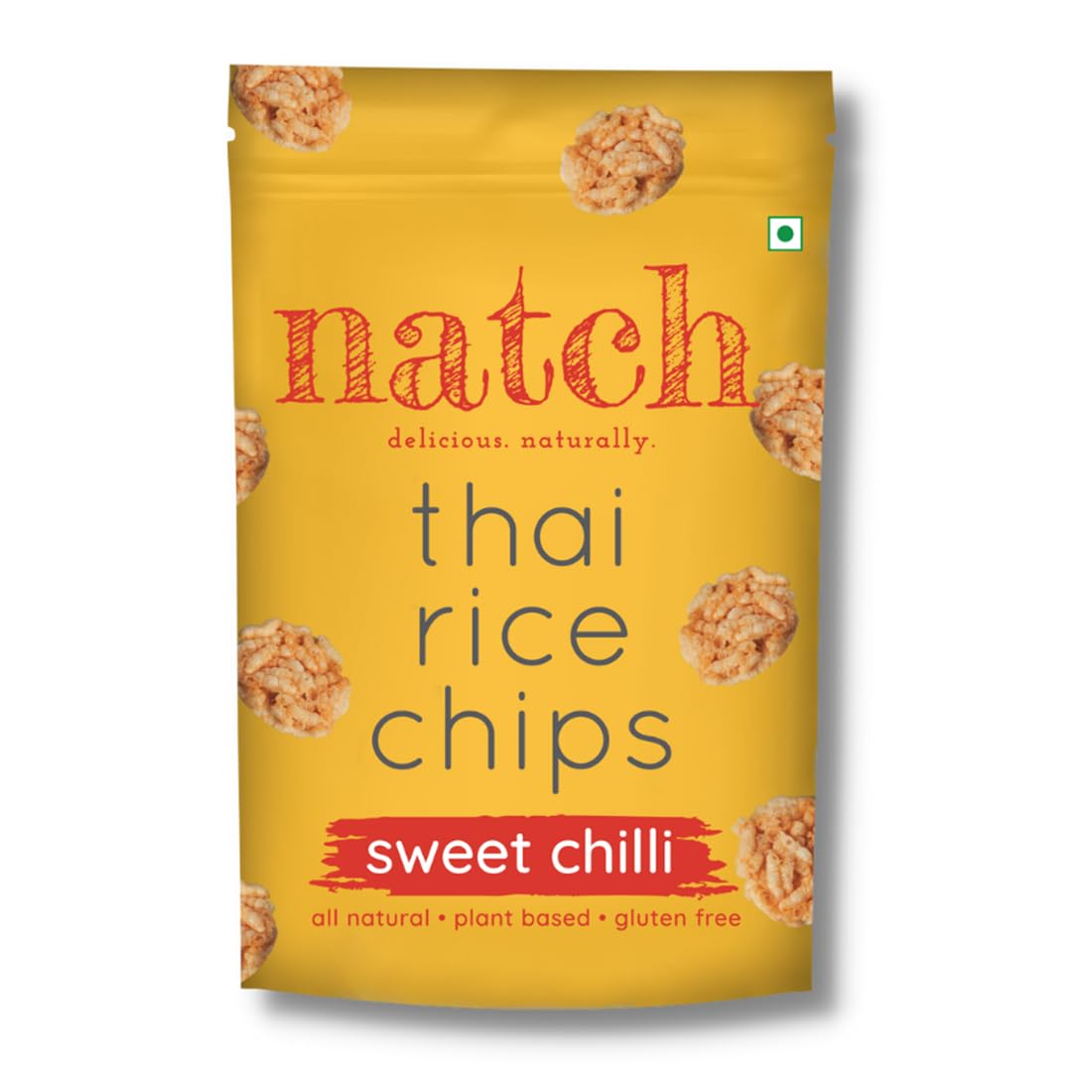Natch Thai Sweet Chilli Rice Chips - 100 gms - Veeha Foods