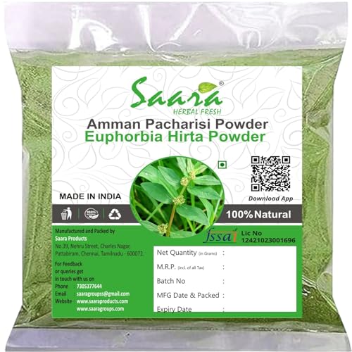 Saara Fresh Herbal Arugampul Powder (Bermuda Grass) Powder – 100 gms ...