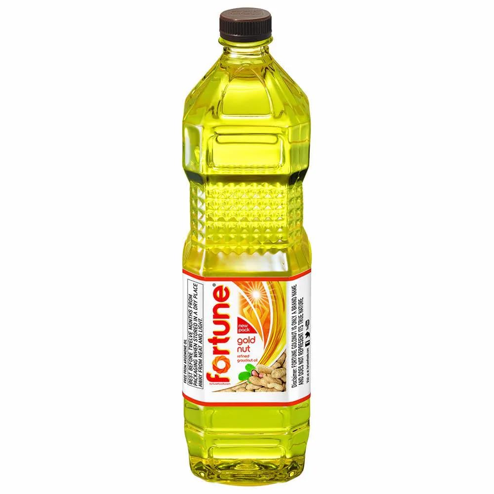 Fortune Groundnut Oil - 1 Ltr - Veeha Foods