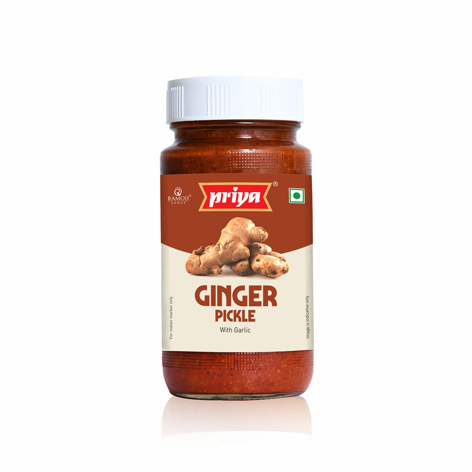 Priya South Indian Ginger Pickle With Garlic - Veeha Foods