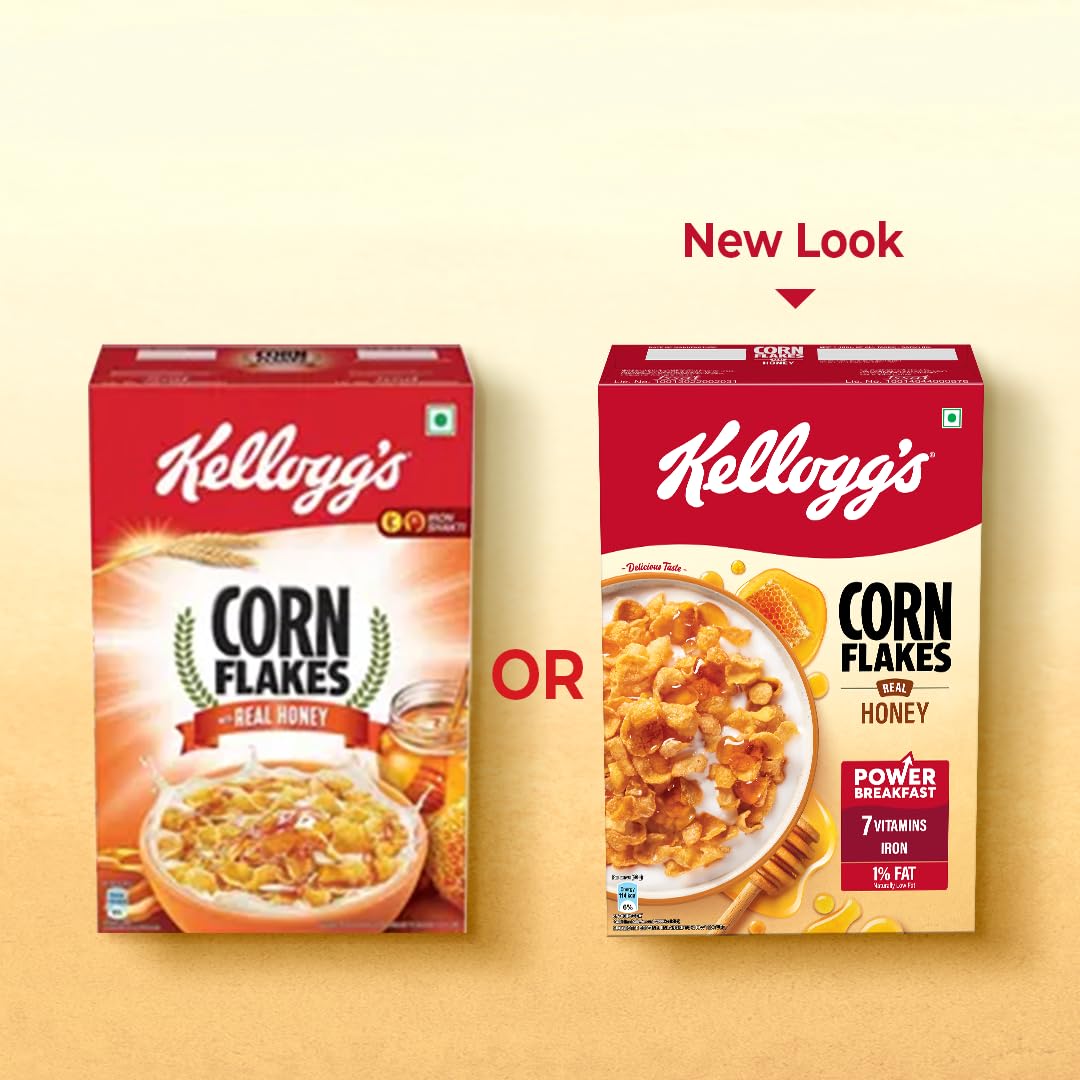 Kellogg's Cornflakes Real Honey - 300 gms - Veeha Foods