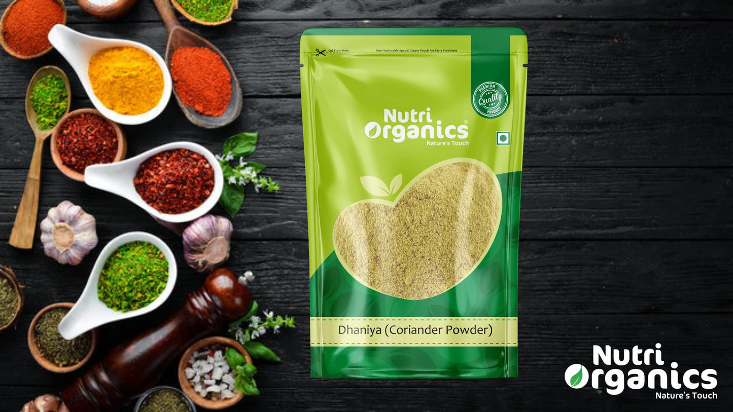 Nutri Organics Spices Coriander Dhaniya Powder Indian Traditional Masa ...