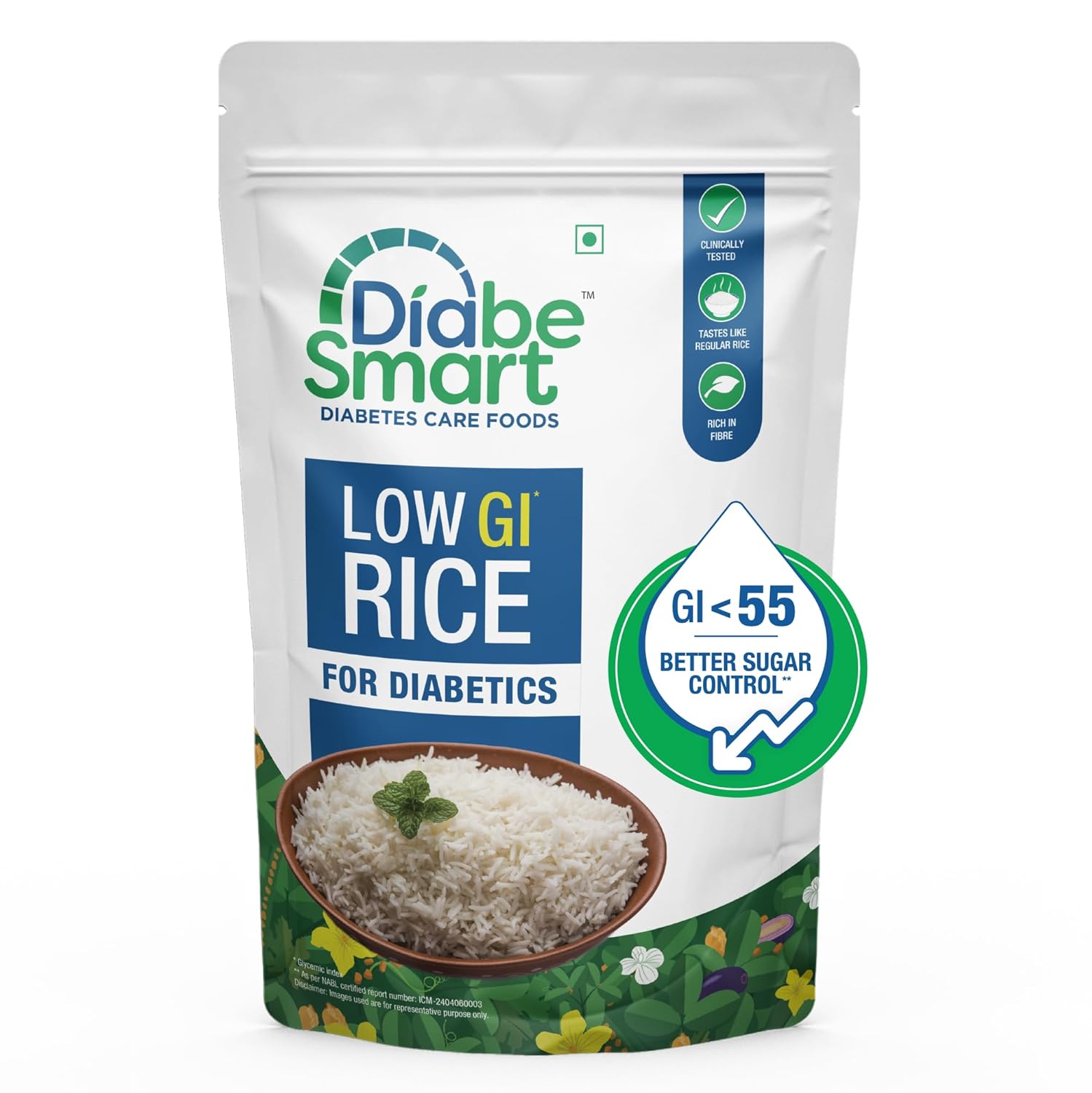 Diabe Smart Premium Diabetic Rice - 2 kg - Veeha Foods