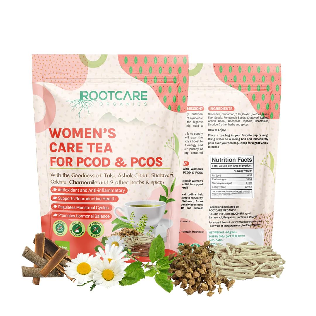 Rootcare Organics Women's Health Care for Pod & Pcos - 100 gms - Veeha Foods