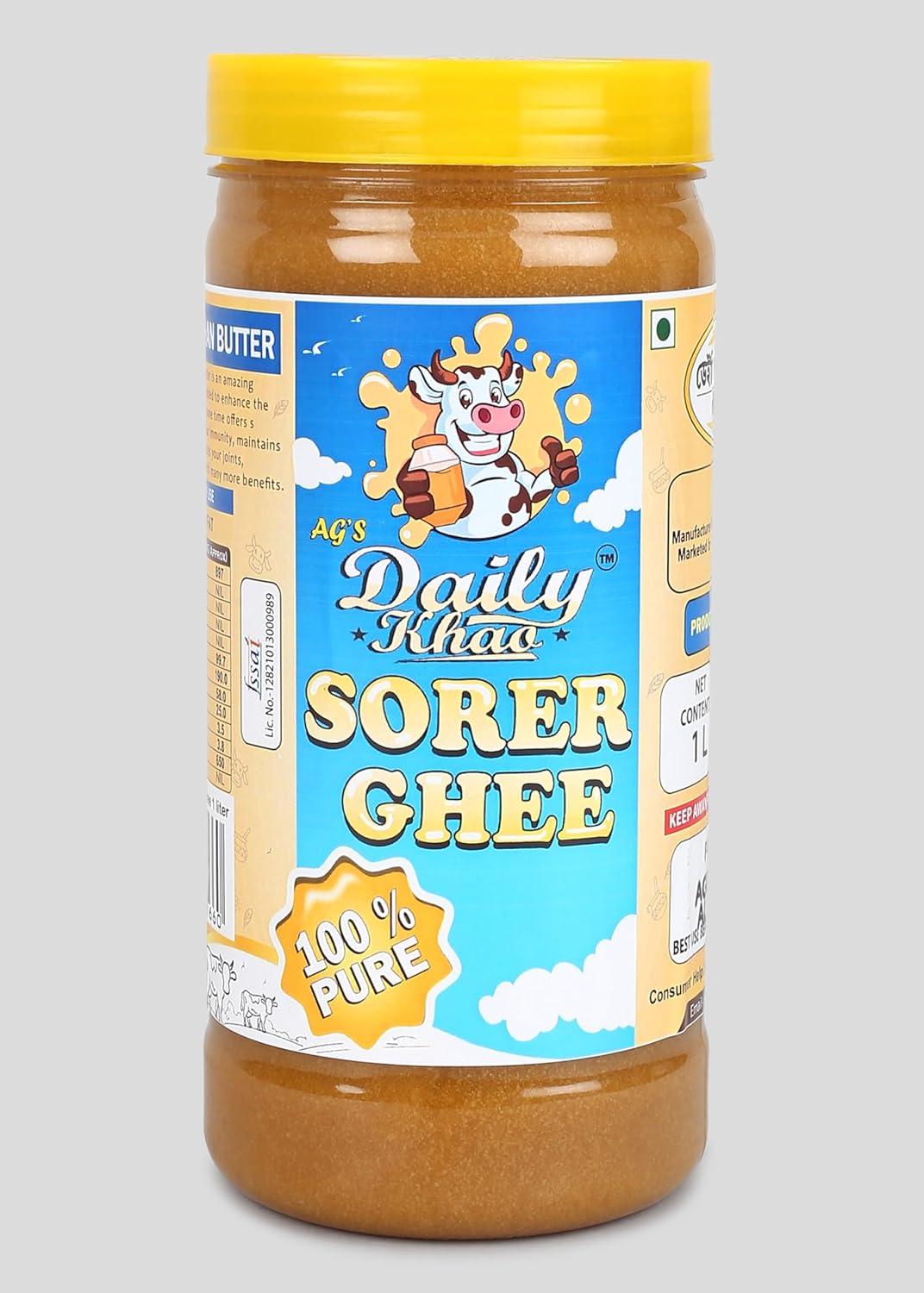 Daily Khao Authentic Sorer Gawa Ghee - 1000 gms - Veeha Foods