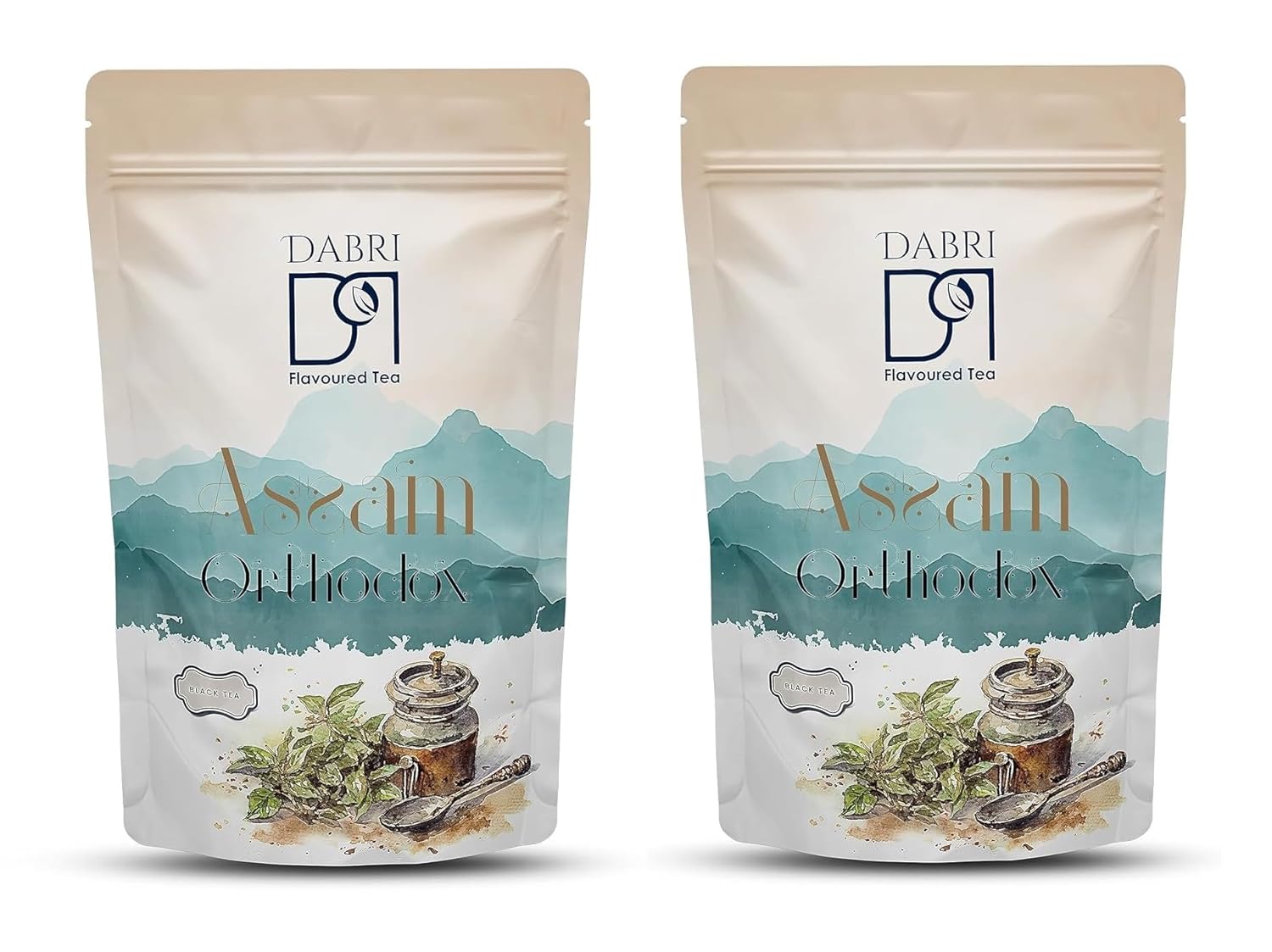 Dabri Assam Orthodox Tea - 100 gms (Pack of 2) - Veeha Foods