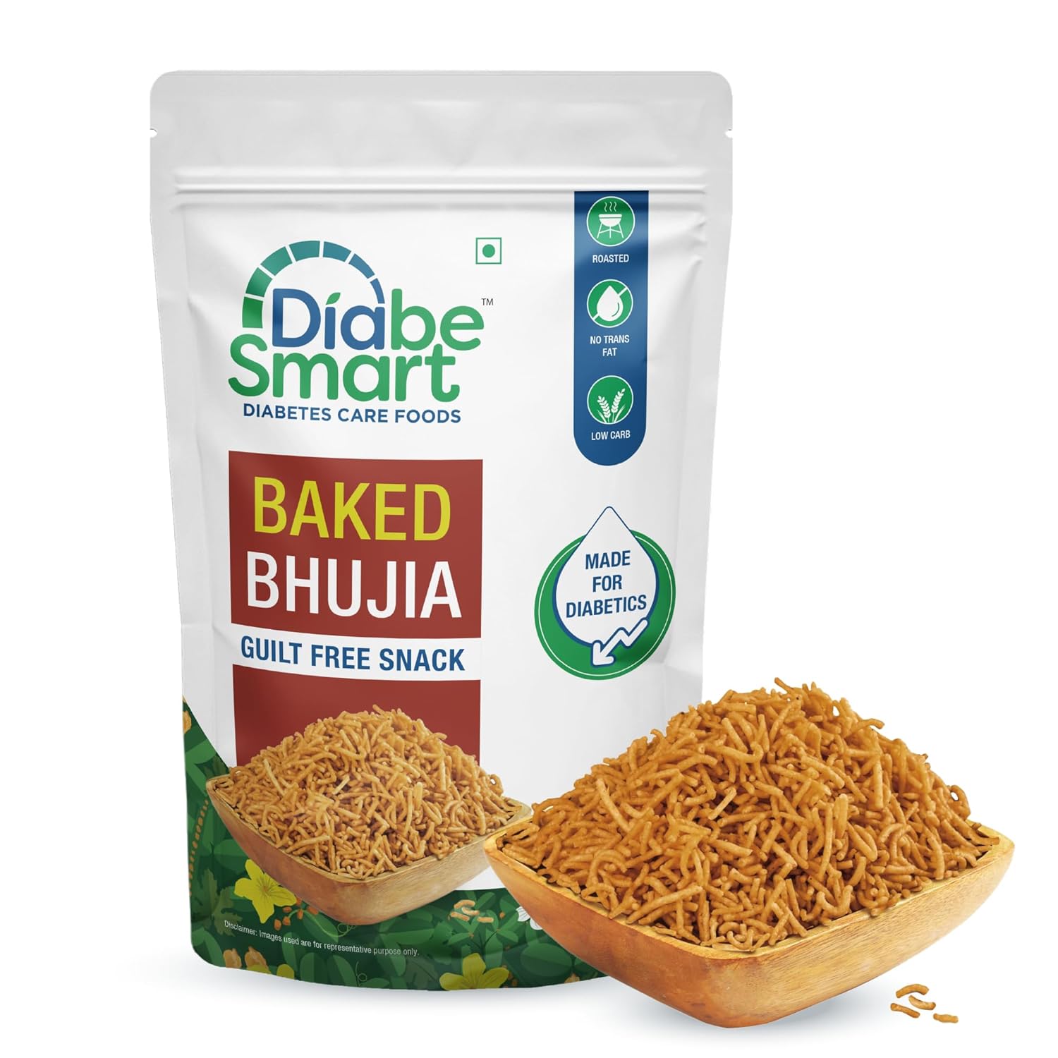 Diabe Smart Baked Bhujia - 200 gms - Veeha Foods