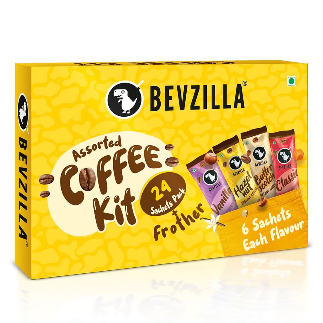 Bevzilla Cafe Coffee Kit - 48 gms – Veeha Foods