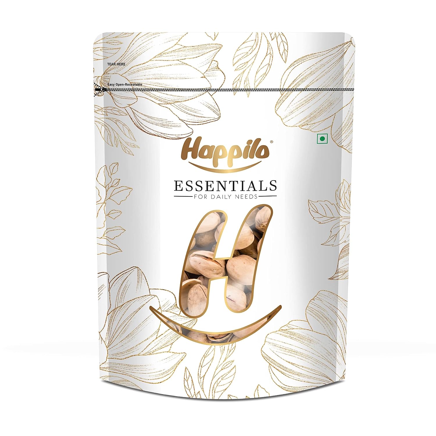 Happilo Essentials Californian Popular Pistachios - 800 gms - Veeha Foods