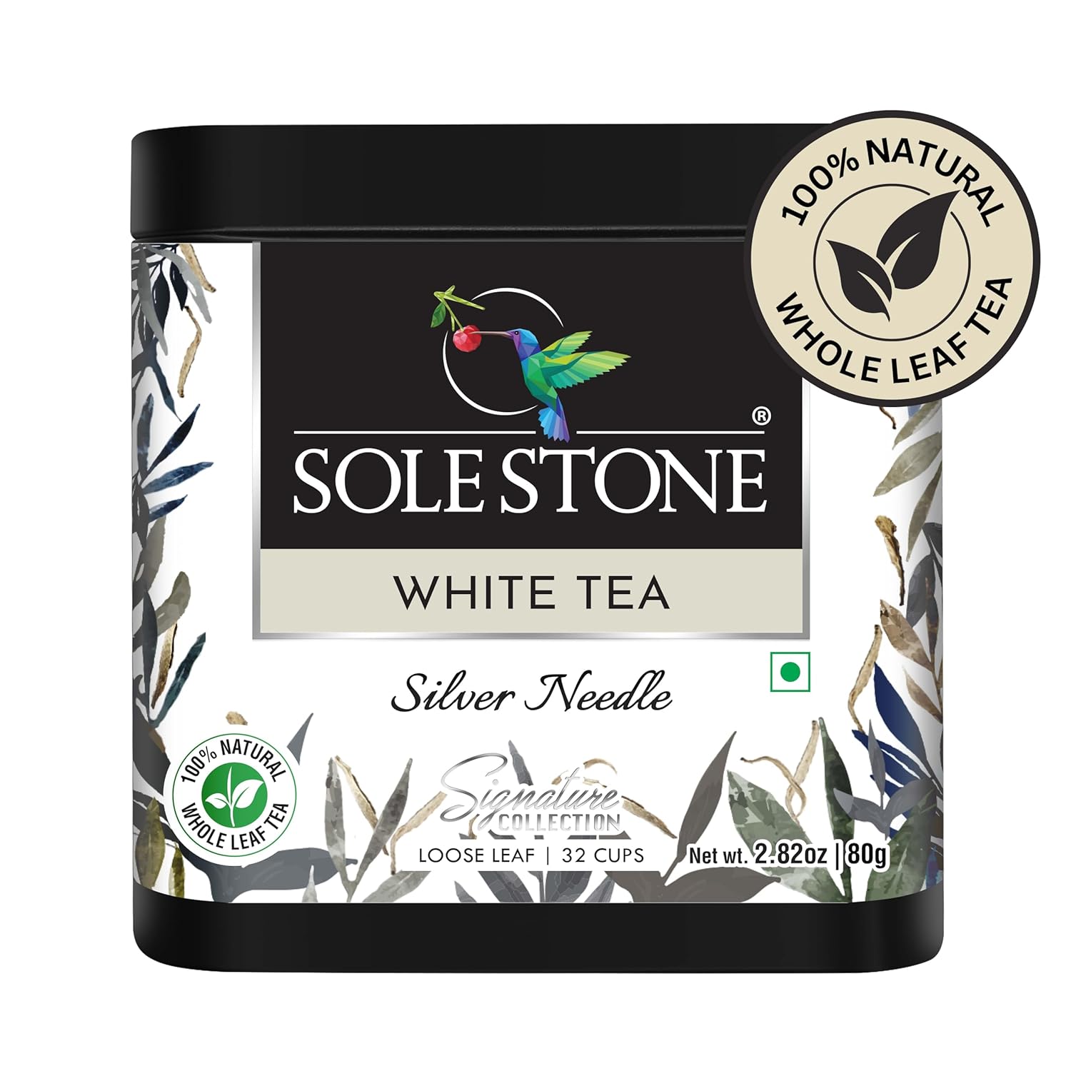 Sole Stone Silver Needle White Tea - 80 gms - Veeha Foods