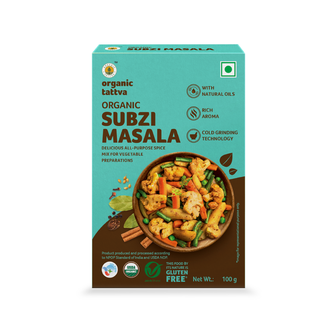 Organic Tattva Organic Subzi Masala - Veeha Foods