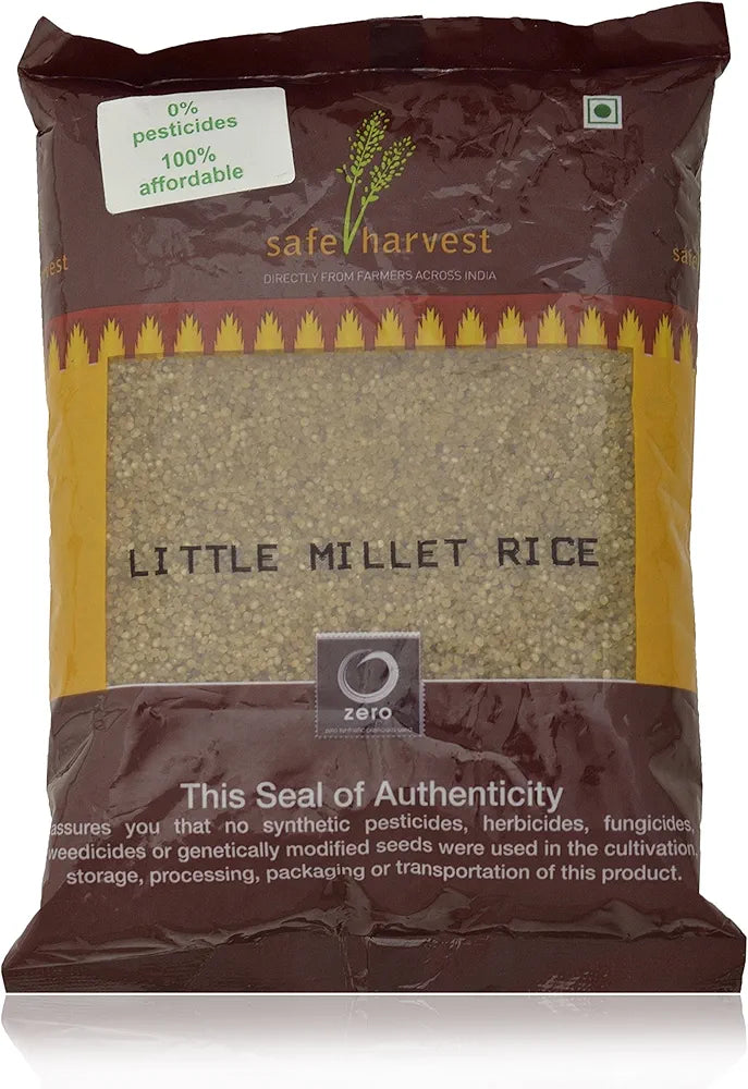 Safe Harvest Little Millet Rice - 500 gms – Veeha Foods