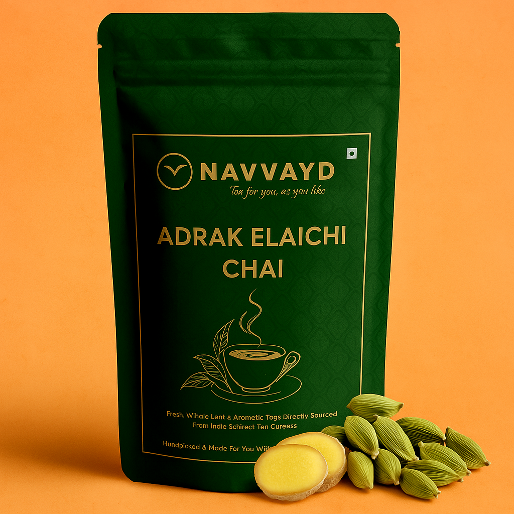 Navvayd Adrak Elaichi Chai - Veeha Foods