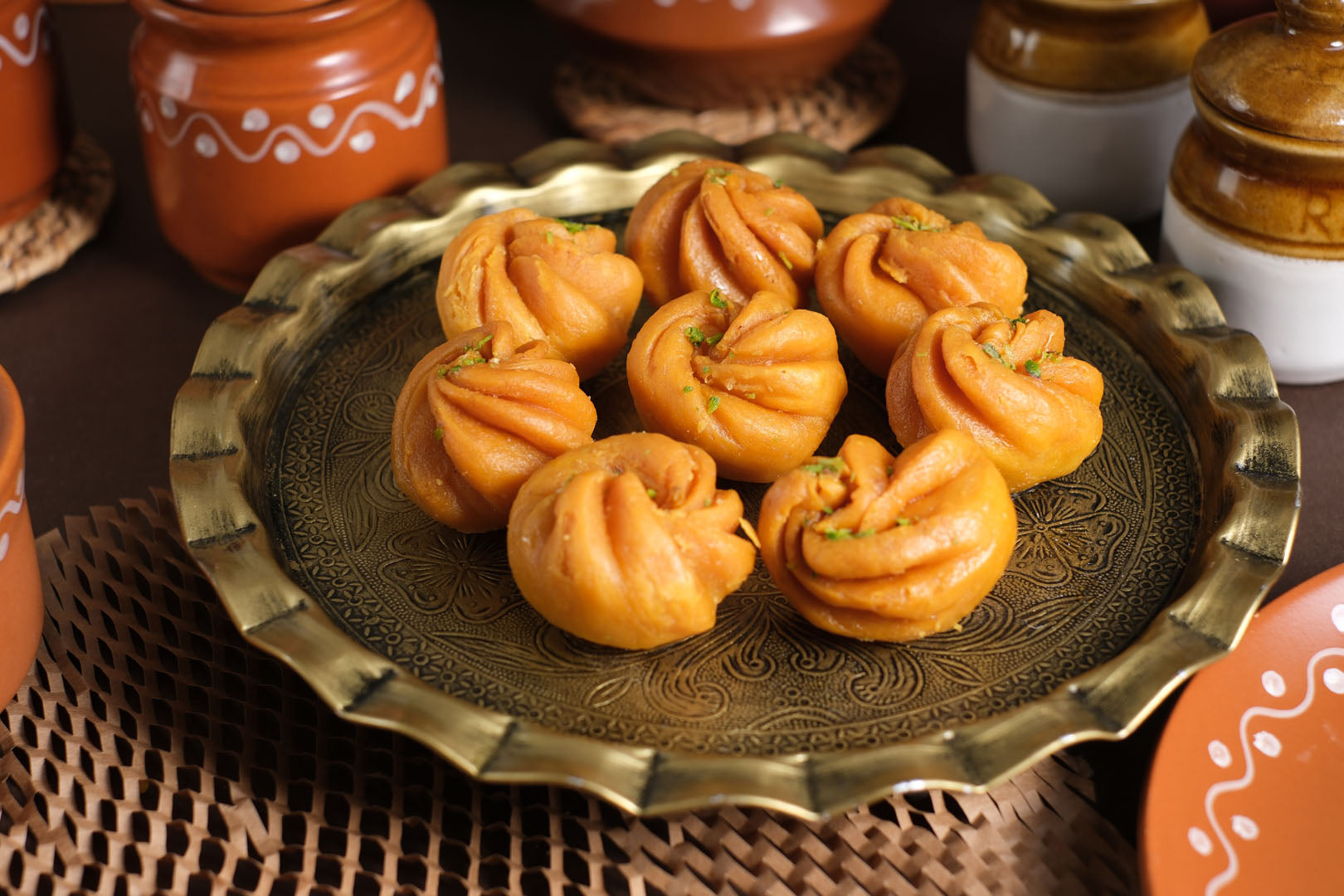 Pothgaal Sweets Kova Flower - Veeha Foods