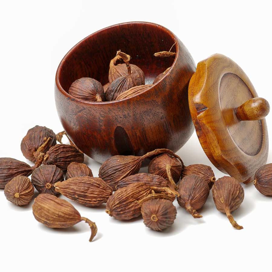 Organic Mandya Organic Black Cardamom - 50 gms - Veeha Foods