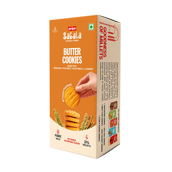 Sabala Butter Cookies - 90 gms - Veeha Foods