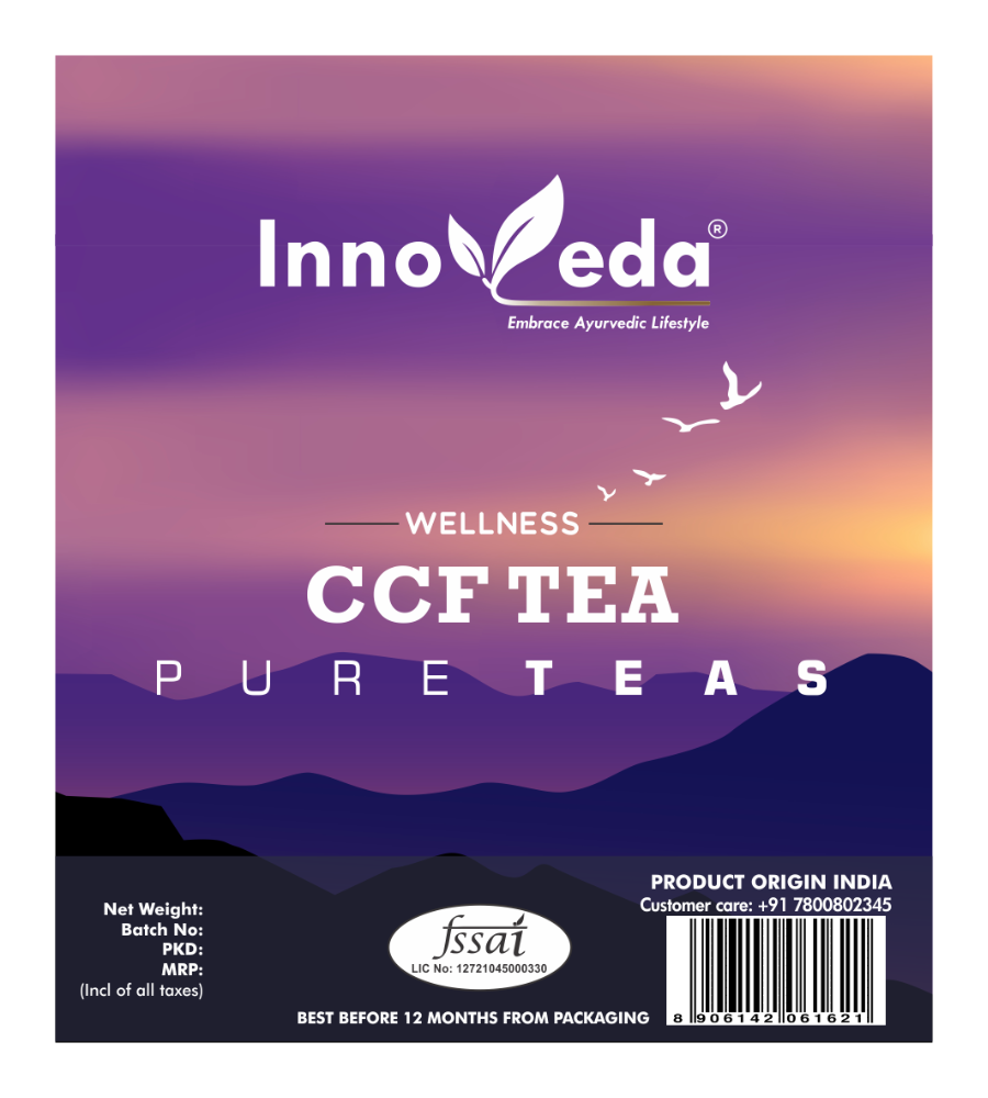 Innoveda Ayurvedic Digestion CCF Tea - 100 gms - Veeha Foods