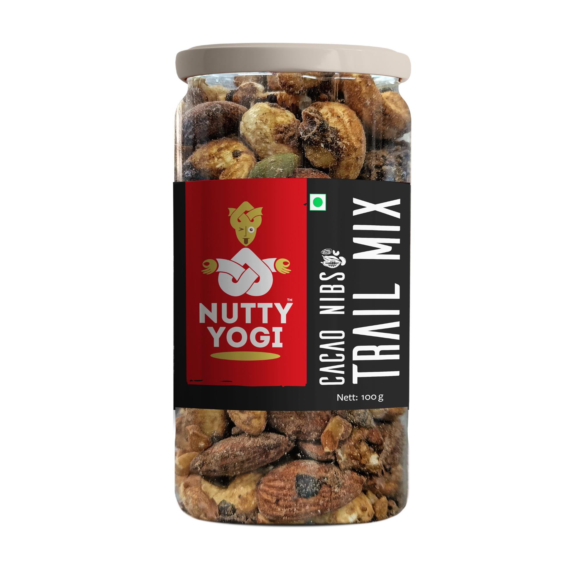 Nutty Yogi Cacao Nibs Trail Mix - Veeha Foods